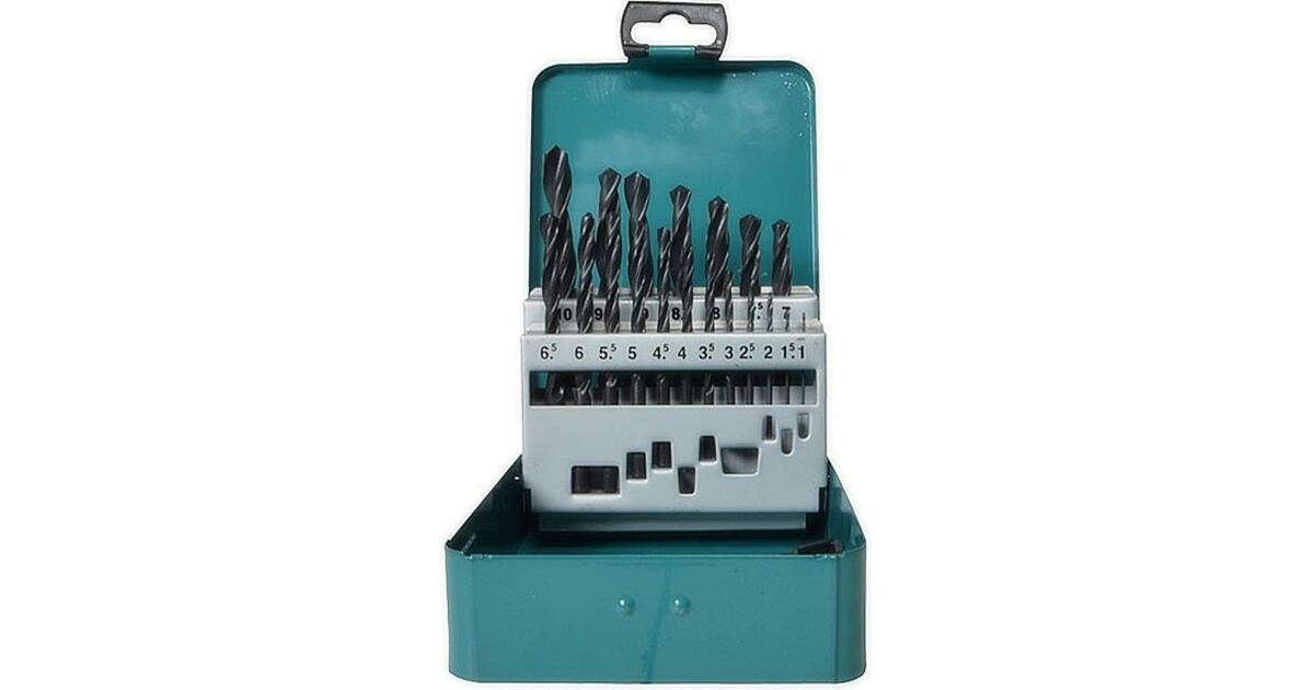 MAKITA D-54081 sada vrtákov do kovu 19ks, 1-10mm*0,5mm, HSS-R - Náradie ...