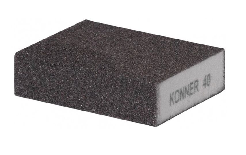 brúsna hubka 100*70*25mm, K80 - Náradie Hornig