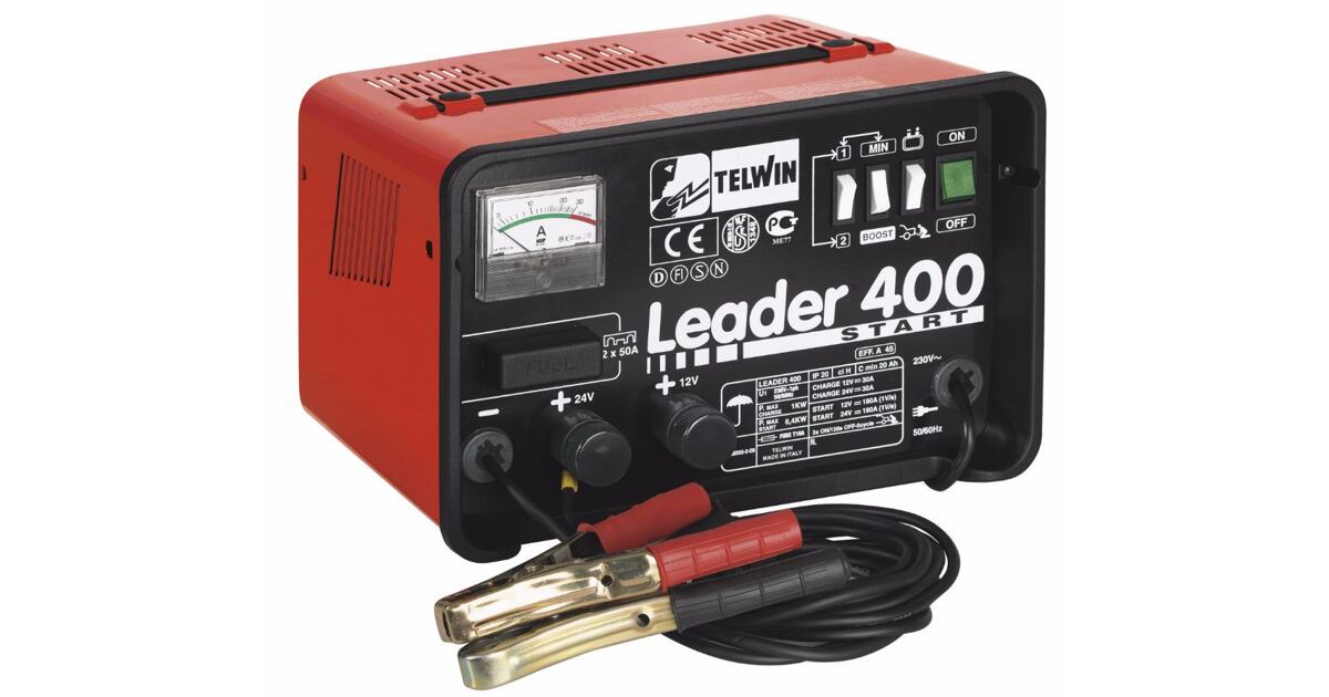 TELWIN LEADER 400 START nabíjačka 12/24V-16A - Náradie Hornig
