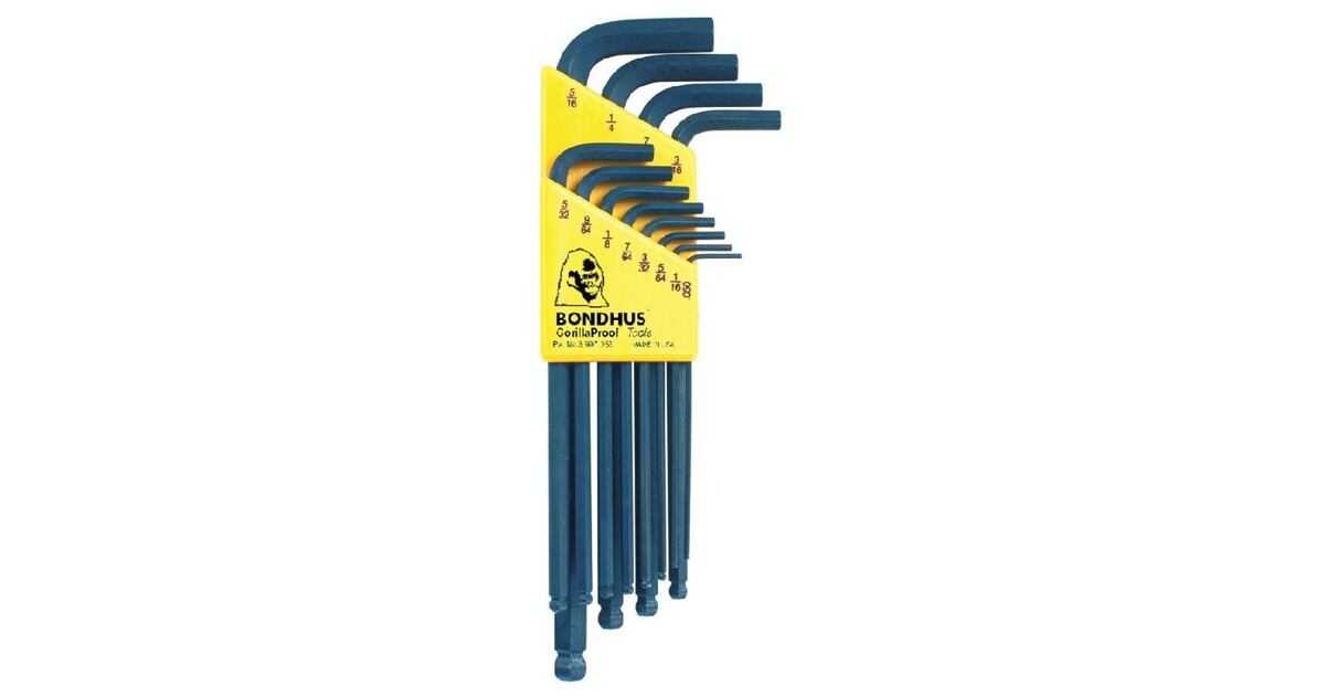 BONDHUS imbus sada BLX12 inch 0,05"-5/16" 10936 - Náradie Hornig