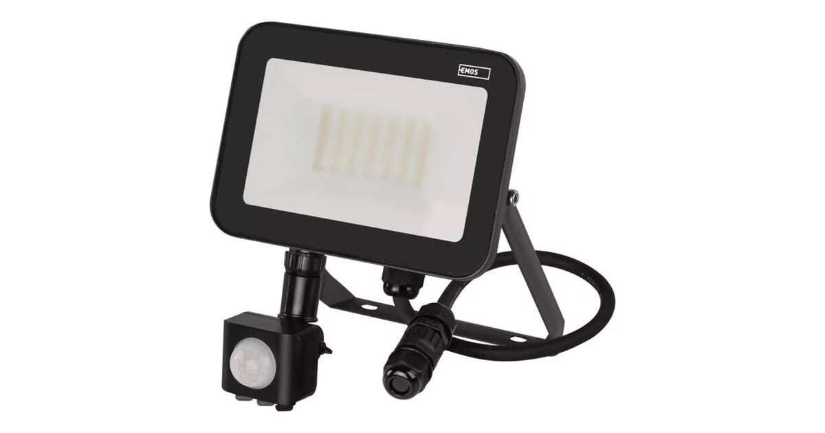 EMOS LED reflektor 30W s čidlem INOVO PROFI, 3300lm, ZS2732 - Nářadí Hornig