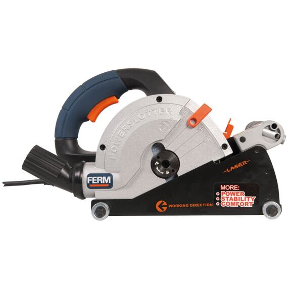 FERM FDWS-150K drážkovacia fréza do muriva 150mm, š=8-40mm, hl.=8-30mm ...